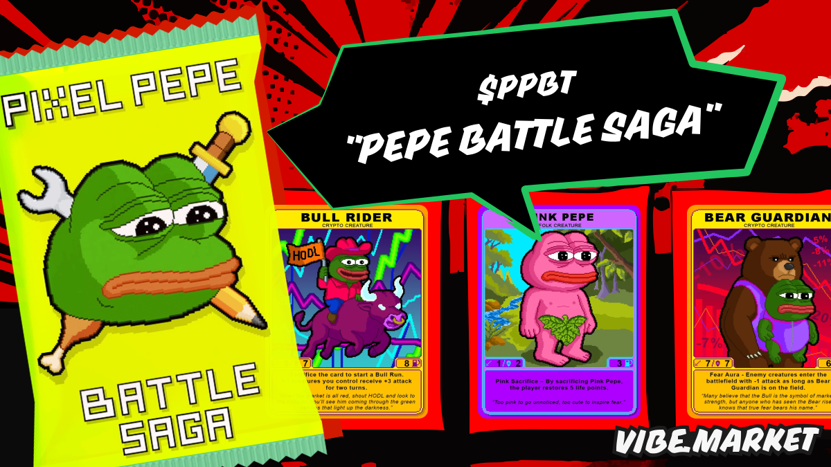 Buy PEPE BATTLE SAGA ($PPBT) on vibe.market