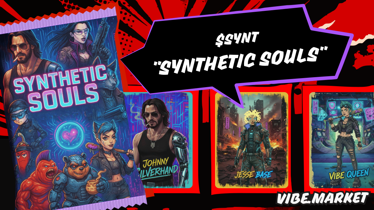 Buy Synthetic Souls ($SYNT) on vibe.market