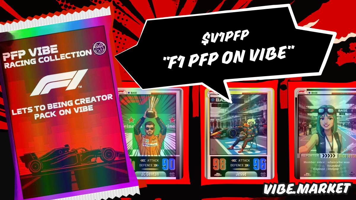 Buy F1 PFP on VIBE ($V1PFP) on vibe.market